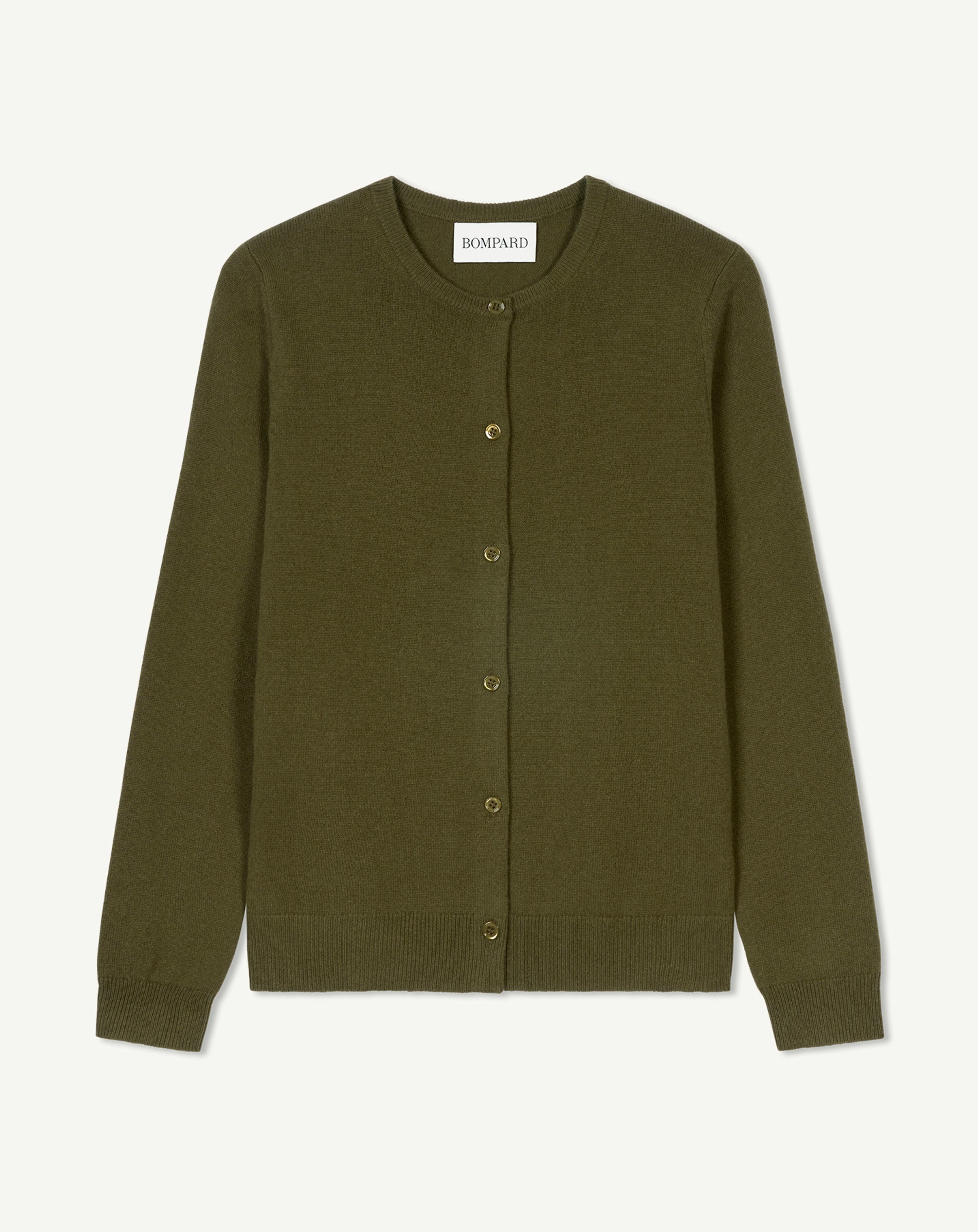 Classic cardigan in Cashmere Women bronze | Eric Bompard