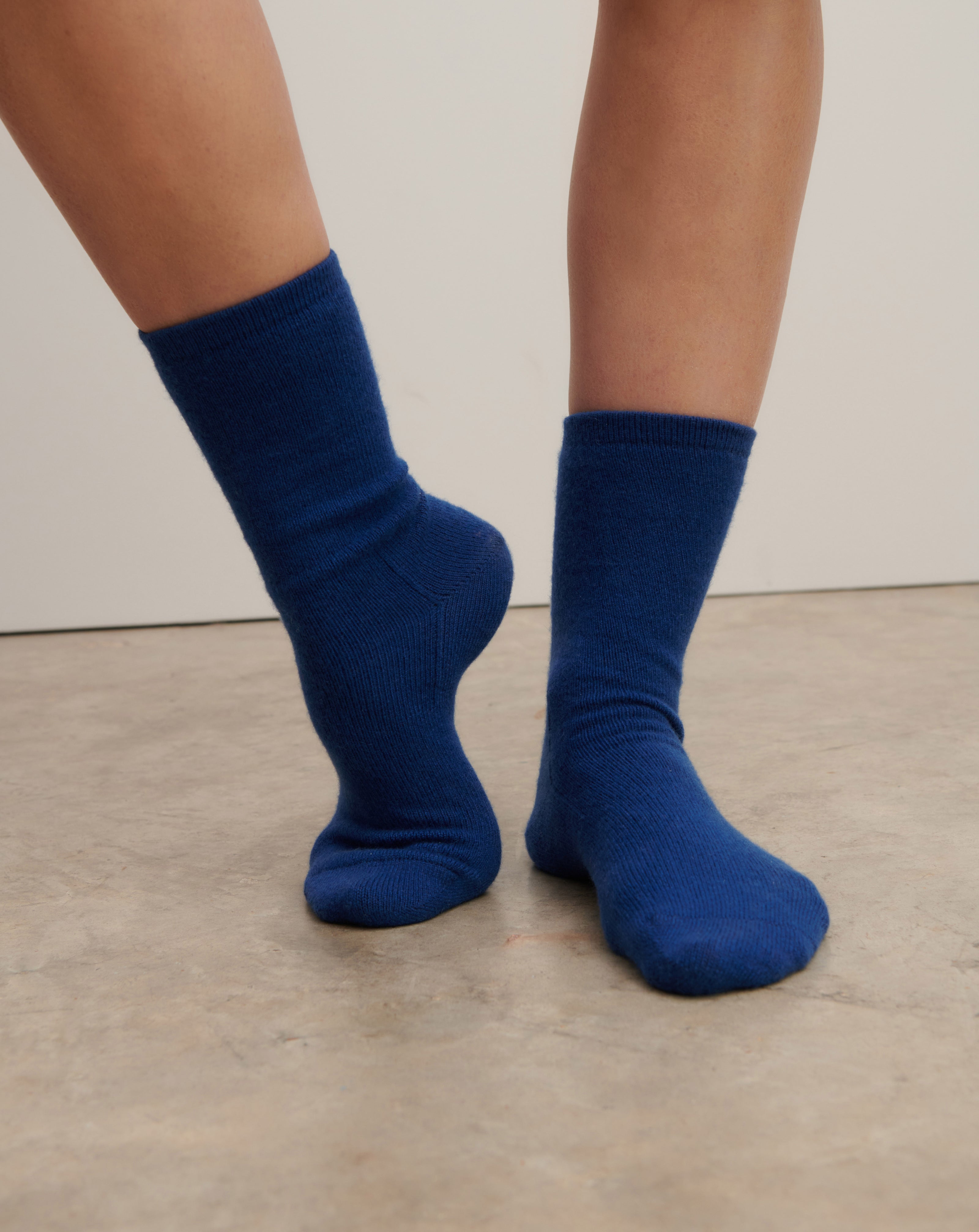 Short socks in Cashmere mix Mix niagara | Eric Bompard